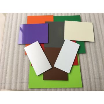 Quality Fireproof White Aluminium Composite Sheet 5 * 1350 * 5000mm With 0.40mm Alu for sale