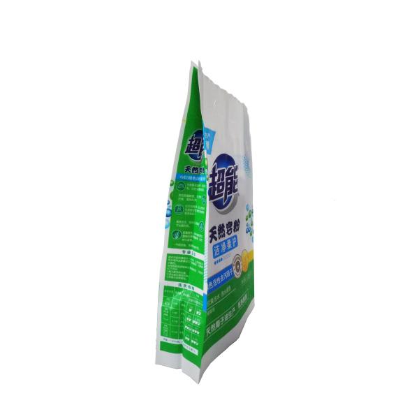 Quality Security Custom Design Printing Vertical Laundry Soap Packaging Bag for sale