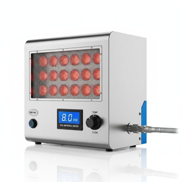 Quality ISO9001 8KW Natural Gas Infrared Drying Machine for sale