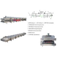 Quality 1800KG/H 2100KG/H Liquid Nitrogen Tunnel Freezer Industrial Flash Freezer SS304 for sale