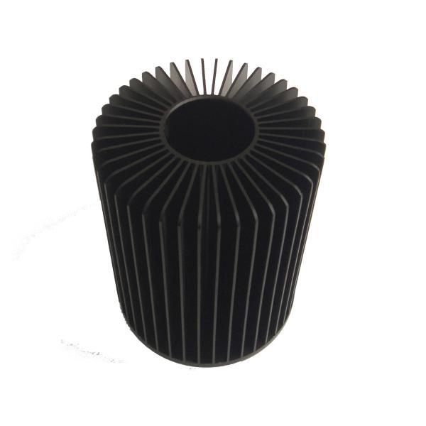 Quality Multipurpose Fin Forged Heat Sink Anticorrosive Anodizing Surface Treatment for sale