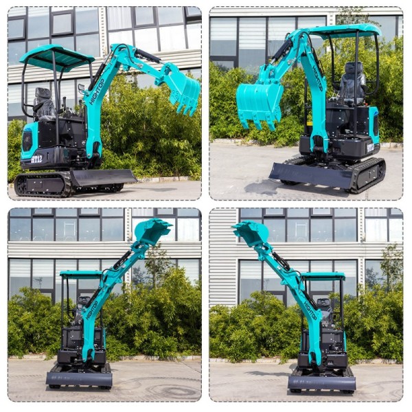 Quality Earthwork Small Hydraulic Excavator Powered By KOOP 192F Engine for sale