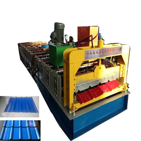 Quality 10m Min 5m Metal Roof Wall Panel Roll Forming Machine for sale