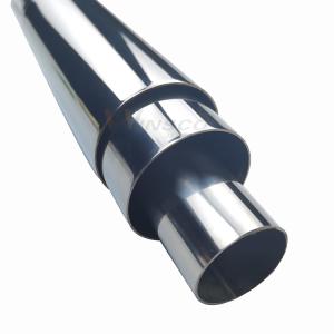Quality 1 3/4" 44.5mm Stainless Steel Round Pipe 0.4-3.0mm Wall Thickness 600 Grit Satin for sale