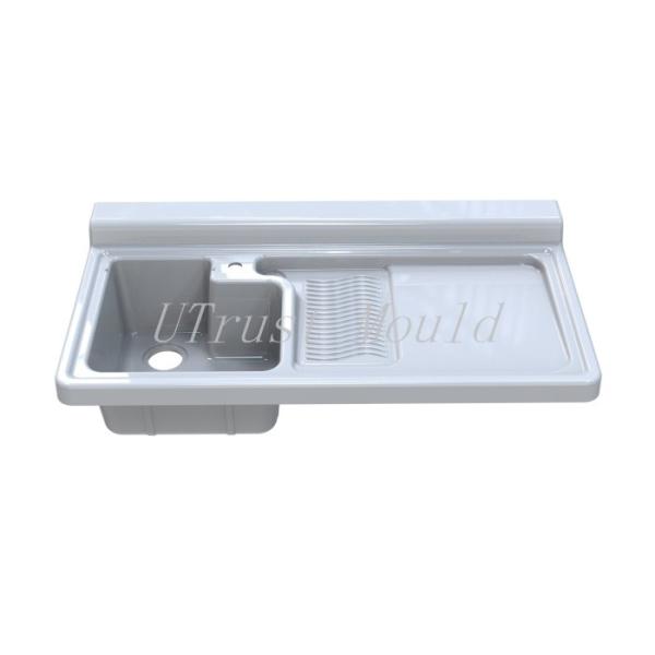Quality P20 SMC Laundry Tub Mold 300000-1000000 Shots Compression Moulding for sale