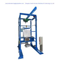 Quality DCS-1000W+DS 1000 Kg Jumbo Bag Unloader Machine Ton Bag Breaker Discharger for sale