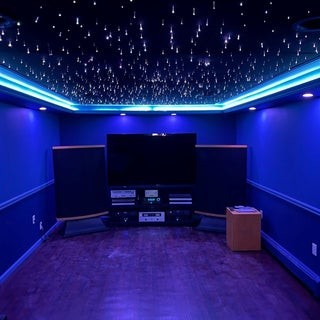 Quality Polyester Fiberboard Ceiling Light Panel 9mm Thickness 90W For Decoration for sale