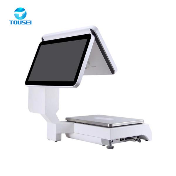 Quality Convenient All in one Touch Screen Weighing POS Scale for Fruits and Vegetables for sale
