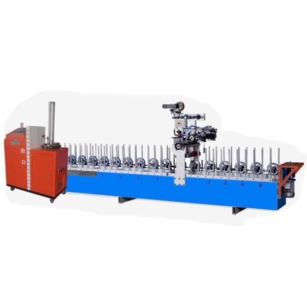 Quality Wood Hot Glue Pur Profile Wrapping Machine For Veneer for sale