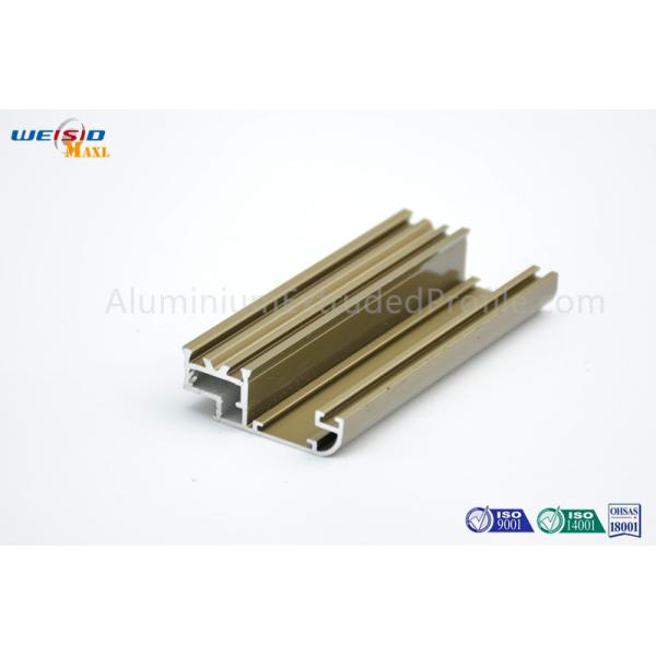 Quality Extruded Anodized Aluminium Profile For Window Frame / Door Frame for sale