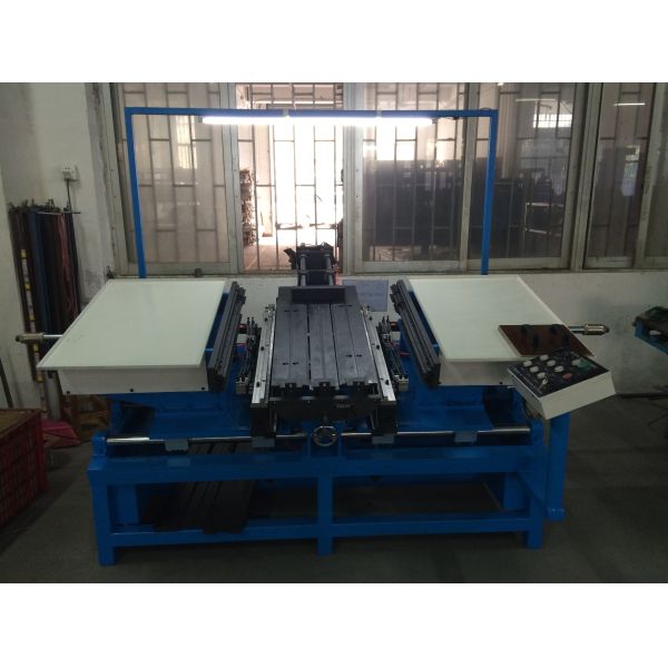 Quality Servo Pneumatic Radiator Core Builder Machine , Core Assembly Machine for sale