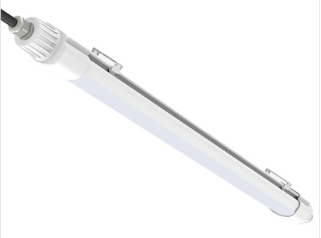 Quality PC Housing Durable 160LPW Efficiency LED Tri Proof Light IP66 Long Life Emergency 0 to10V for sale