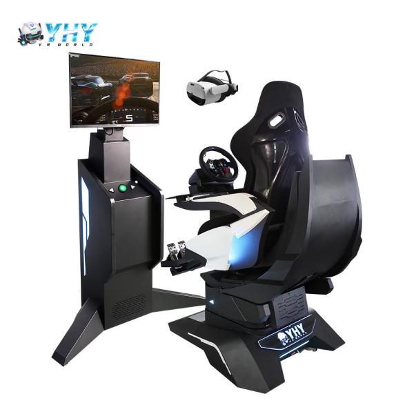Quality Virtual Reality Vr Racing Simulator 9d 4 Games 1100w Power Car Driving Vr Game for sale