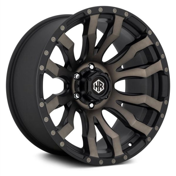 Quality Fuel off road wheels BLITZ design black rims for sale