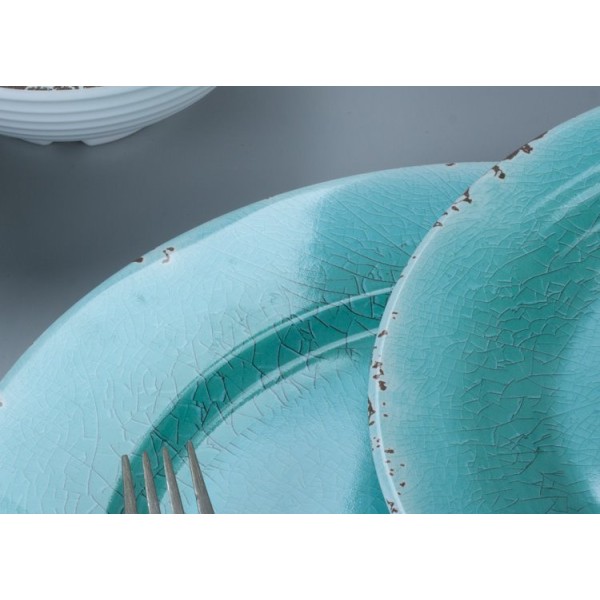 Quality Lightweight Melamine 12pc Dinner Set For Camping for sale