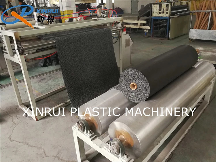 Foam Back Carpet Rolls PVC Coil Printed Door Mat Making Machine