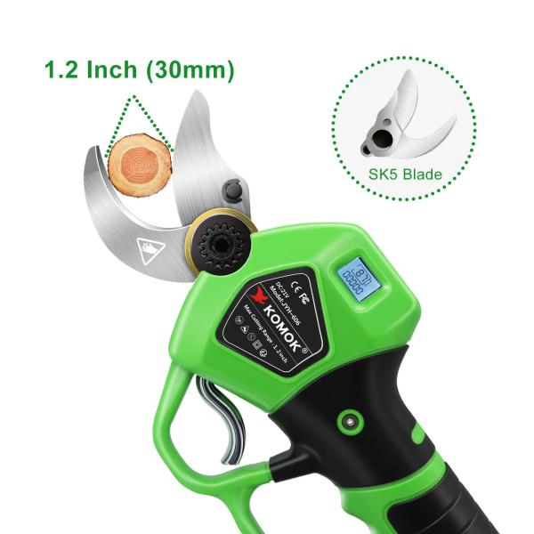 Quality 21V 2Ah 2000mA Battery Powered Pruning Tools For Branches Trimming for sale