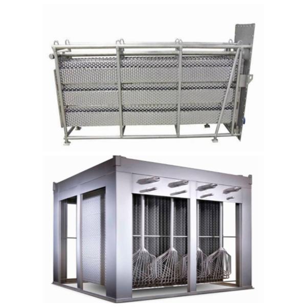 Quality GMP Stainless Steel Falling Film Cooler For Milk for sale