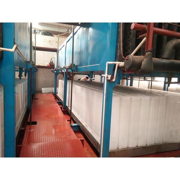 Quality Small Direct Cooling Block Ice Machine 5t 380V Air Water Cooling for sale