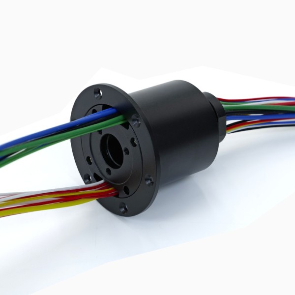 Quality 20-channel Miniature Through Bore Slip Ring with 0.53inch Bore and IP51 Protection for sale