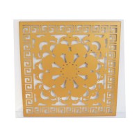 Quality Mortar resistant Aluminum Wall Panels / Art Flowers Carved Decoration Panel for sale