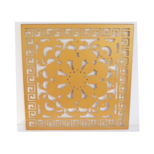 Quality Mortar resistant Aluminum Wall Panels / Art Flowers Carved Decoration Panel for sale