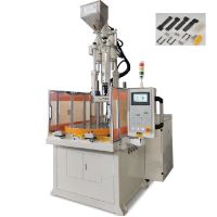 Quality 55 Ton Vertical Rotary Plastic Injection Molding Machine AMP Connectors Making for sale