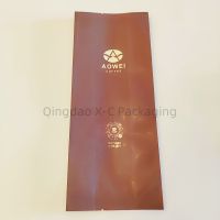 Quality Custom Printed Quad Seal Bag Food Packaging Reusable Laminated Compoud Wholesale for sale