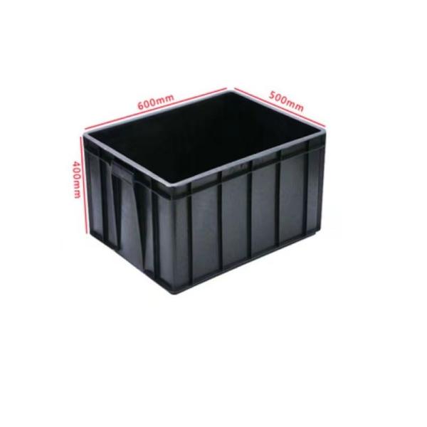 Quality SMT Rack Black PCB Storage ESD Safe Plastic Boxes Bins Glossy Lamination for sale