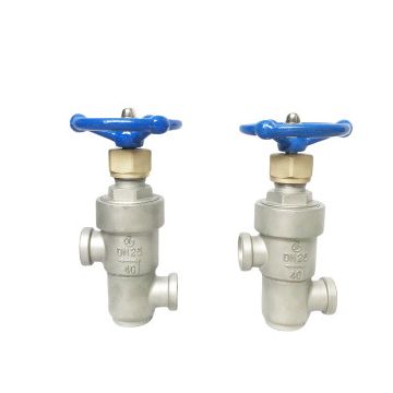 Quality Industrial Cryogenic Globe Valve 3 Way Ss304 Medium Pressure Customize Logo for sale