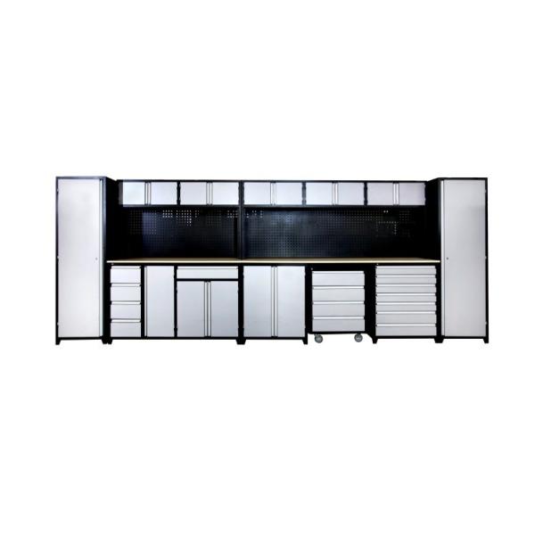 Quality Optional Multi Drawers Combination Steel Garage Cabinet Tool Box for Customized for sale
