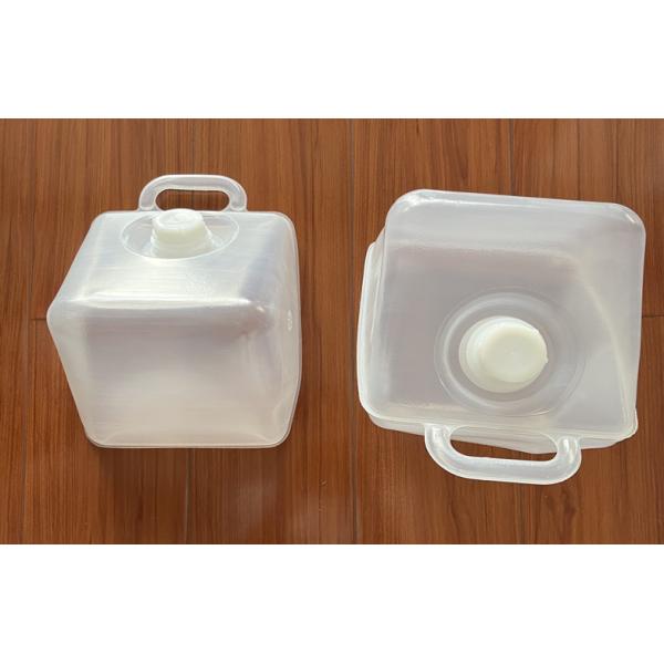 Quality BPA Free Fine Chemical Collapsible Liquid Container With Handle Tap for sale