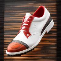 Quality Anti Slip Anchor Personalised Golf Shoes PU Leather Upper for sale