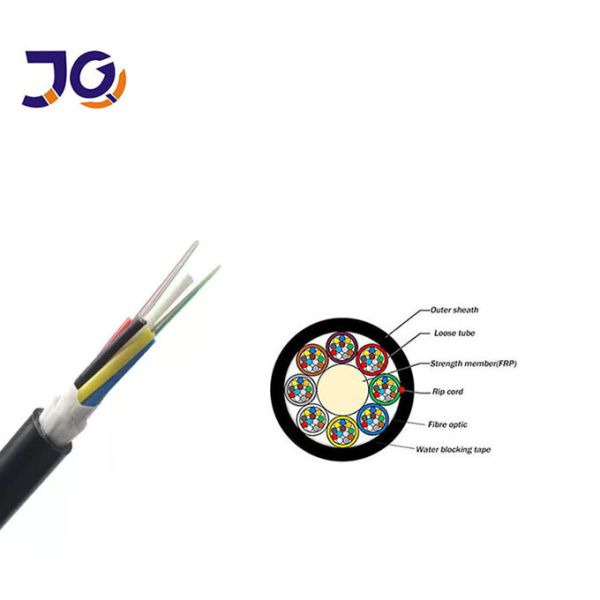 Quality Underground Aerial Fiber Optic Cable 48 96 144 Core GYFTY for sale