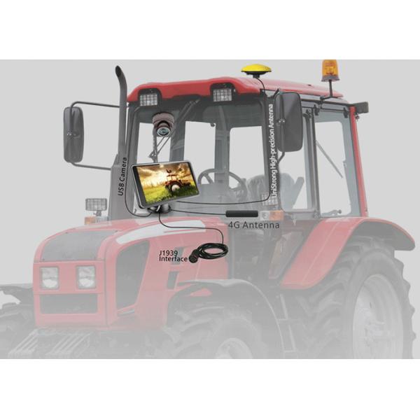Quality 2GB RAM Android Quad Core Tablet 7 Inch 450cd/m2 For Commercial Vehicles for sale