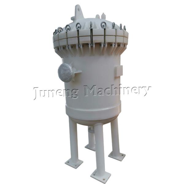 Quality White Plastic Housing Multi Industrial Bag Filters With Nylon Filter Bag for sale