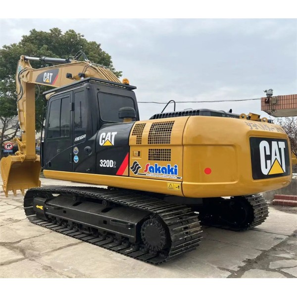 Quality 20930kg Crawler type Second-hand Cate Excavator 320D  Hydraulic with Engine modelCAT C6.4ACERT for sale