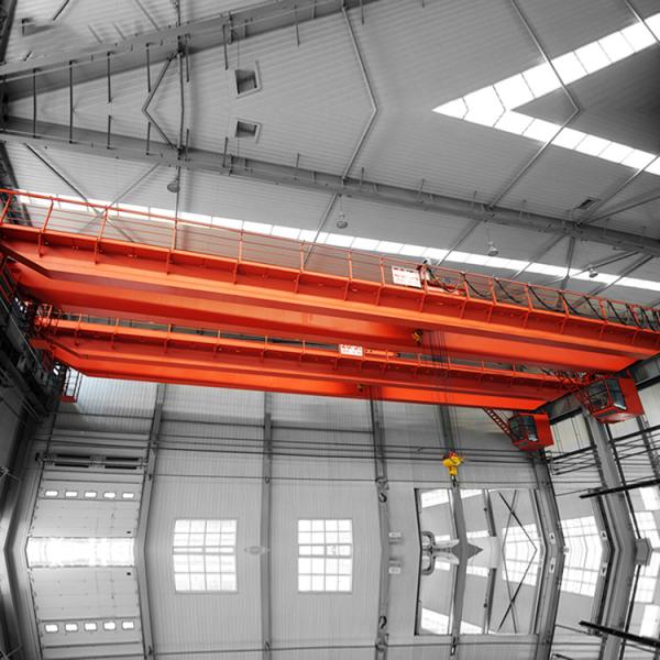 Quality 30 Ton Double Girder Top Running Bridge Crane Indoor Overhead Crane for sale