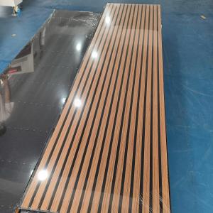 Quality Innovative Natural 11mm Acoustic Slat Wood Wall Panels for sale