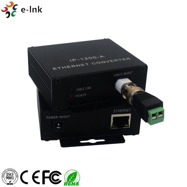 Quality 2 Wire Transceiver Ethernet Over Coax Converter Anti Interference Surge for sale