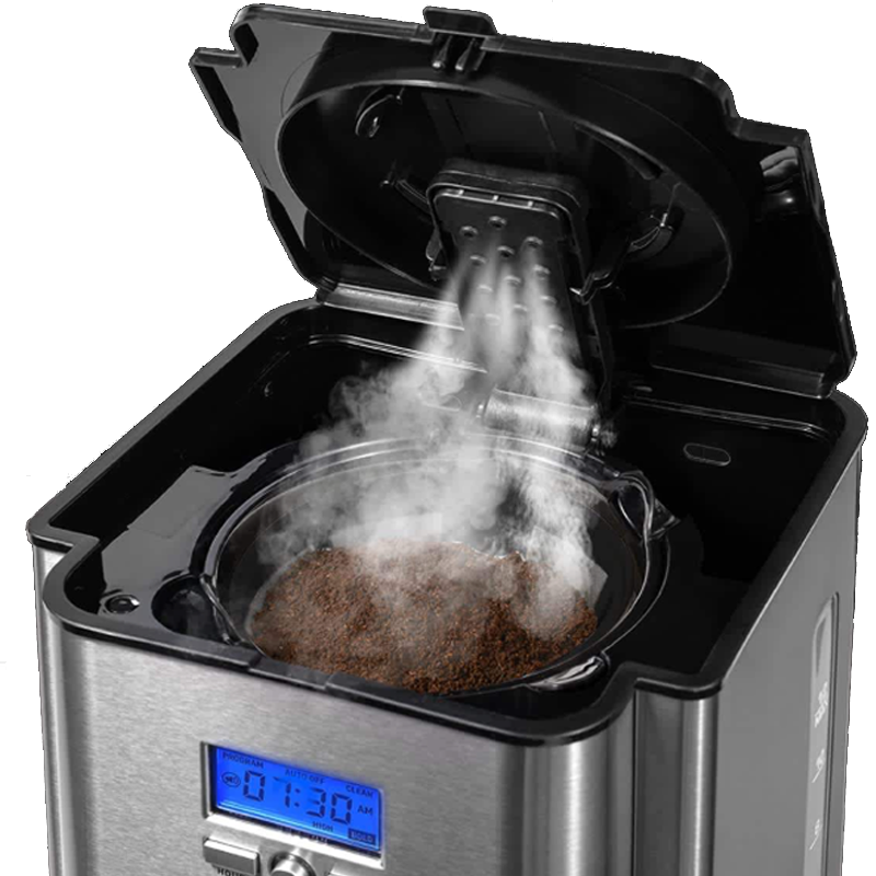 Quality Espresso Coffee Maker Machine Automatic With Grinder Electric 1200W for sale