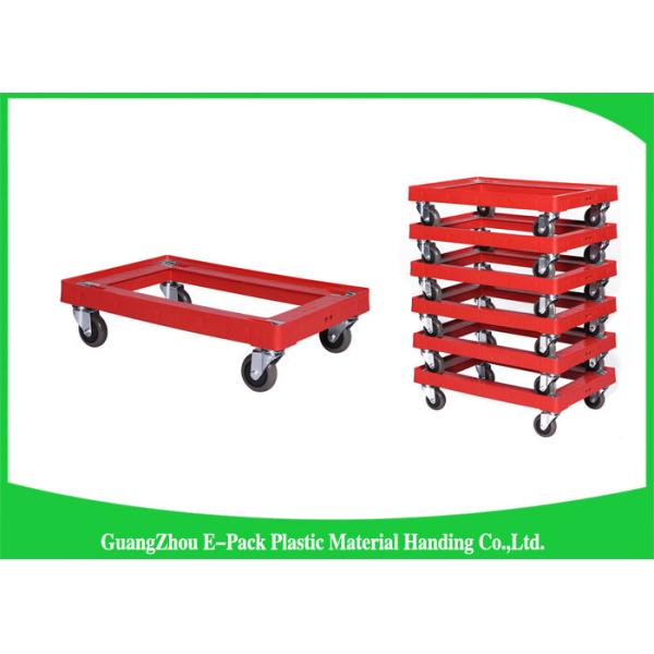 Quality Platform Truck Plastic Moving Dolly With Strong ABS Construction PD Series for sale