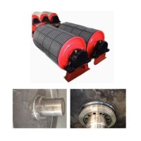 Quality Ceramic Rubber Lagging Drum Pulley for Mining with Superior Traction and for sale