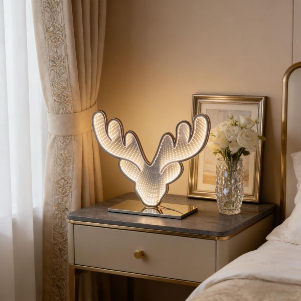 Quality USB Christmas Abyss Mirror Light - Easy Install Holiday Decor With Endless for sale