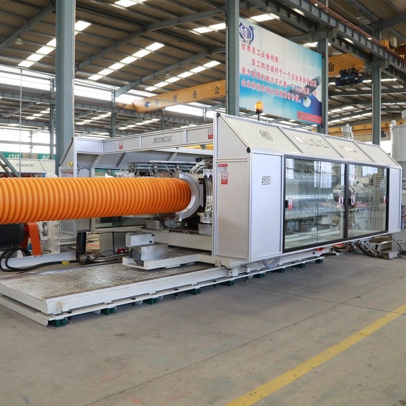 Quality Automatic Plastic Corrugated Pipe Production Line PVC Water Pipe Making Machine for sale