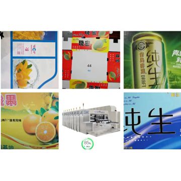 Quality 5 Colors Vacuum Transfer Flexography Paper Box Printing Slotting Machine for sale