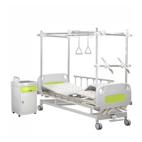 Quality Aluminum Alloy 200KG 4 Cranks Traction Hosptial Bed for sale