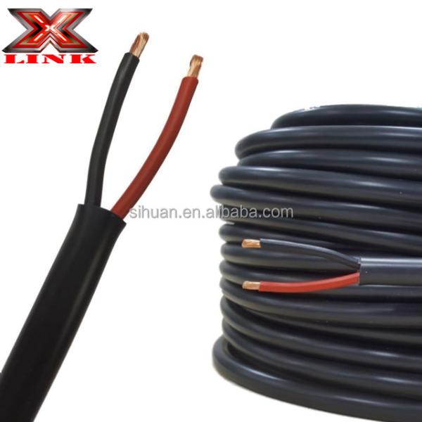 Quality 7 Core Black Jacket 5C Way Pin Trailer Lighting Cable with Annealed Copper for sale