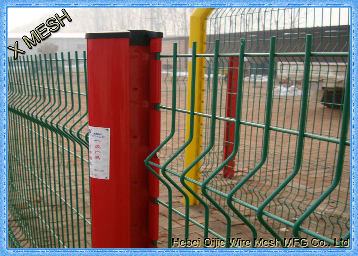 Perimeter Coated Welded Wire Fence Steel-P0006