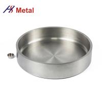 Quality Vacuum Coating Mo Crucibles Molybdenum Barrel Shaped In Metallurgical Industry for sale